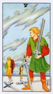 5 de Espadas no Tarot: 7 Significados Espirituais Revelados